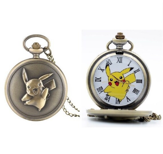 Cartoon Pocket Watch | Etsy