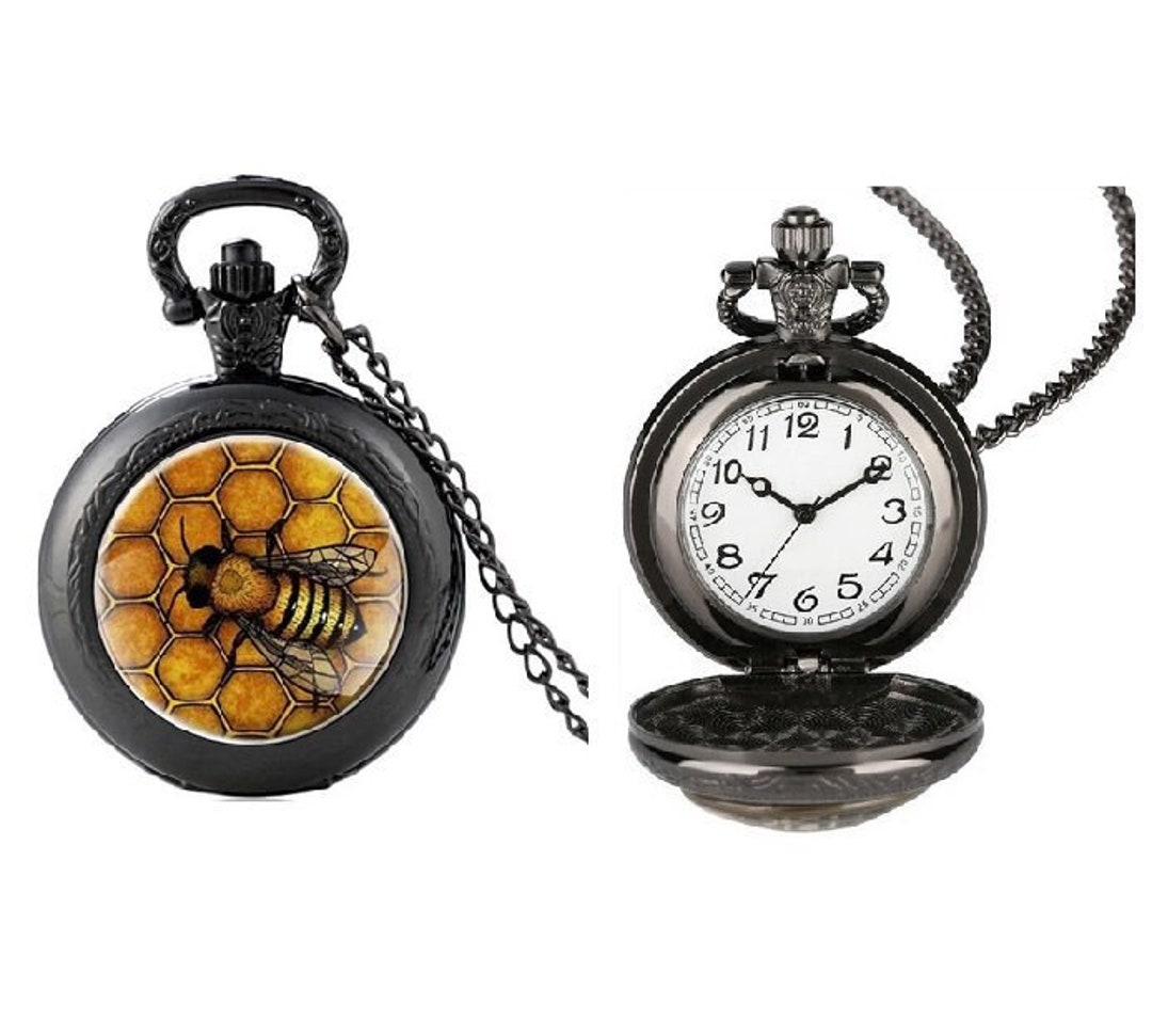 Bee Pocket Watch - Etsy