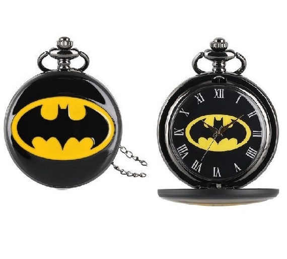 Batman Pocket Watch - Etsy