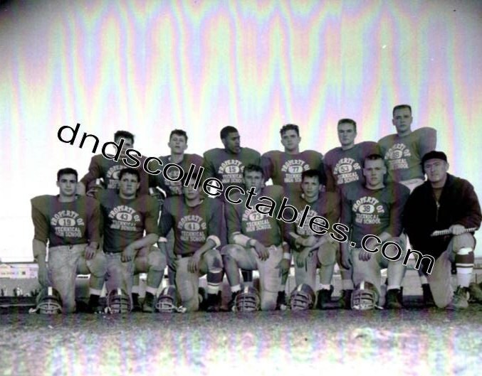 Vintage Late 1950's Photo of a Scranton Technical High School Football ...
