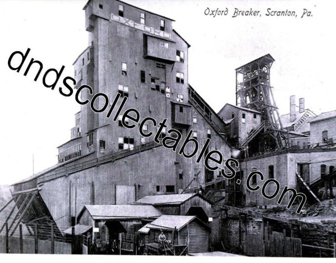 Early View of the Oxford Breaker, Scranton PA 8x10 Premium Print - Etsy