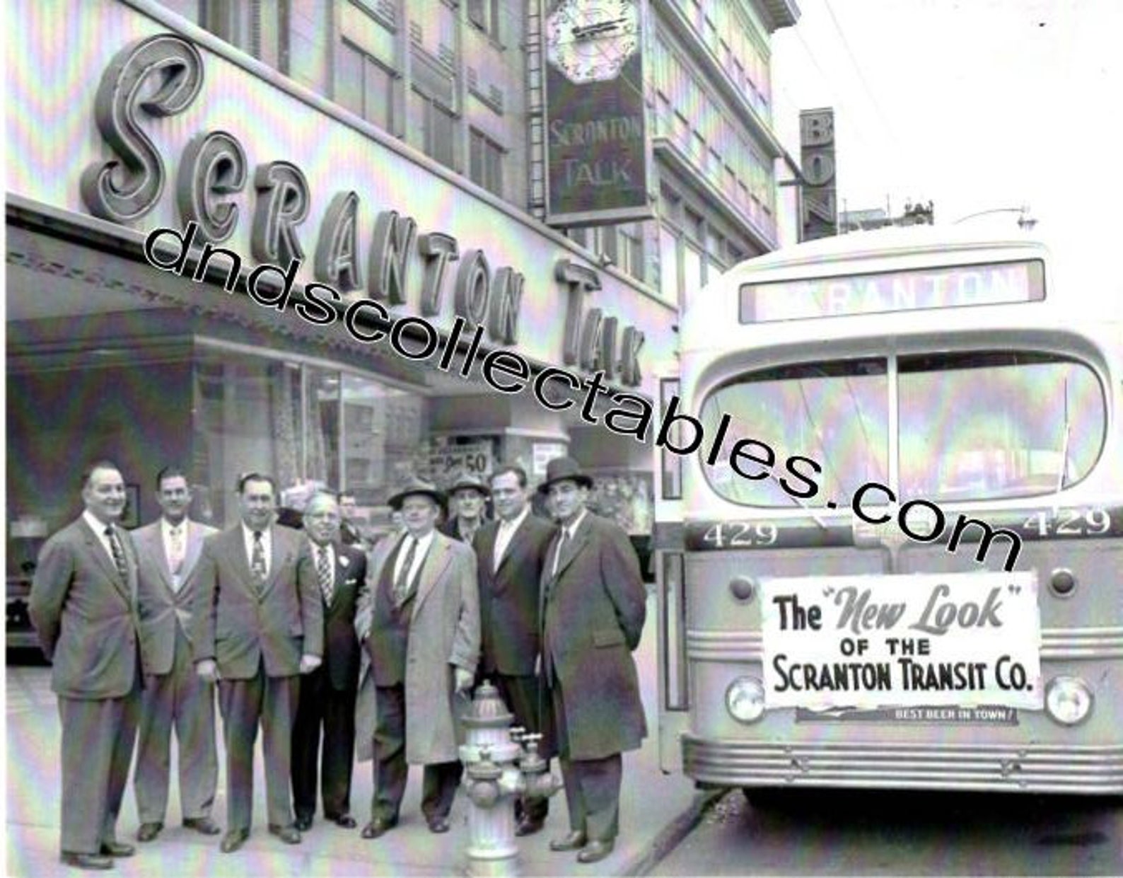 Vintage Late 1950's Scranton Talk / Scranton Transit Company, Scranton ...