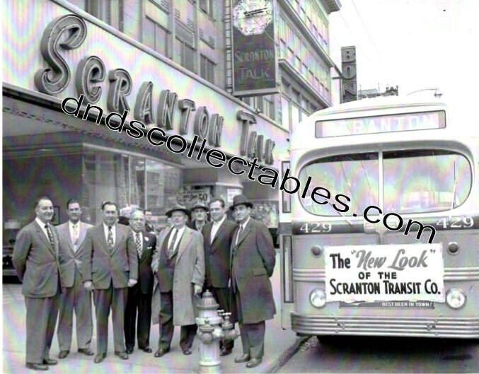 Vintage Late 1950's Scranton Talk / Scranton Transit Company, Scranton ...