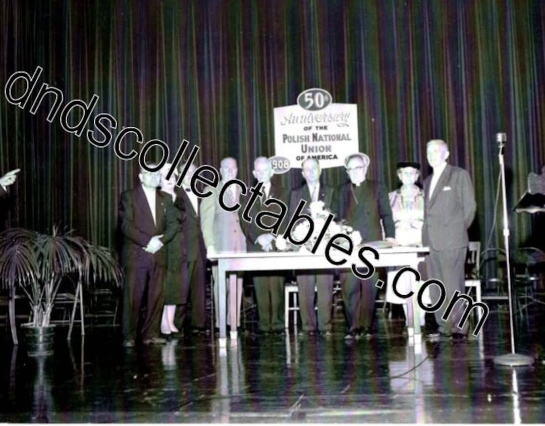 Vintage Picture 50th Anniversary of the Polish National Union of ...