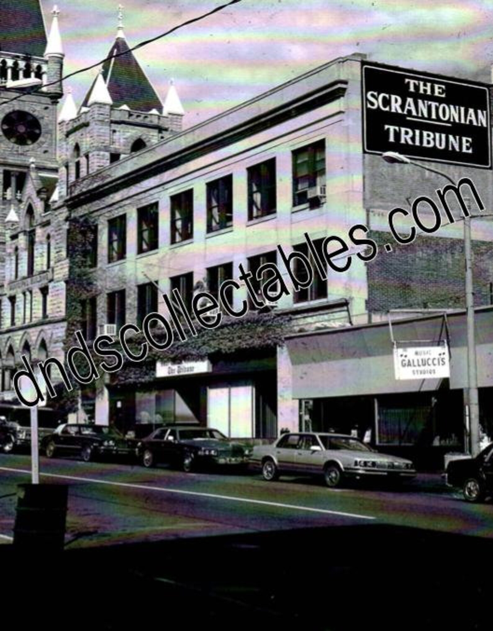 Vintage 1980's Photo of the Scrantonian Tribune Building, Scranton PA ...