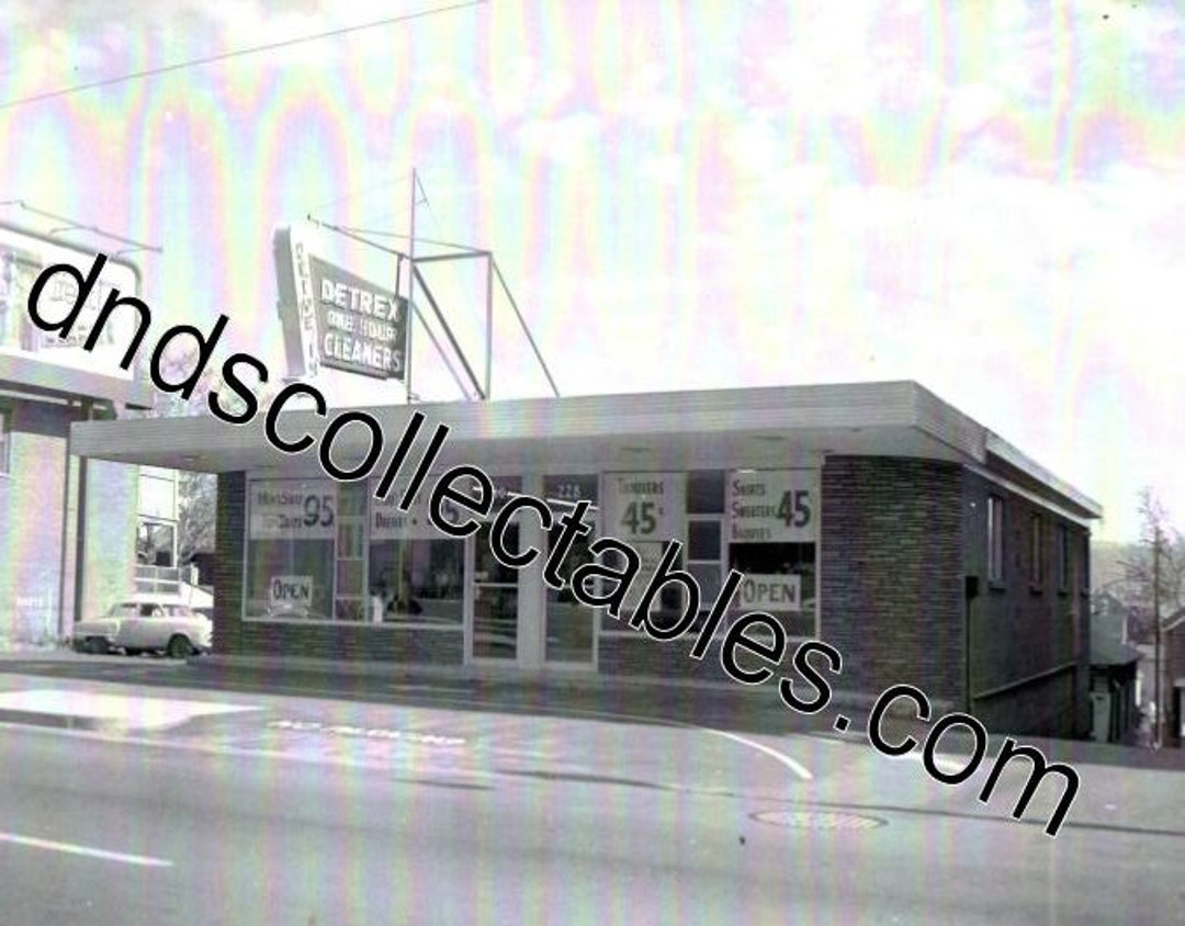 Vintage Late 1950's Scranton West Side Detrex One Hour Cleaners ...