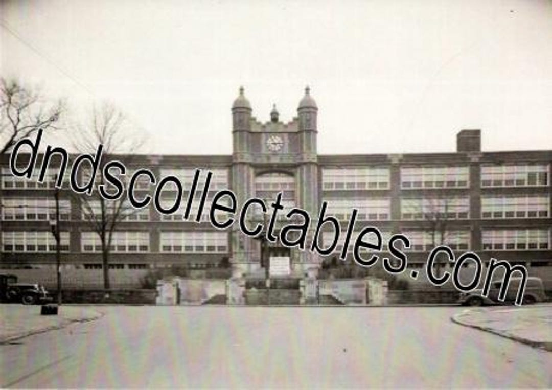 Early Picture of North Scranton Junior High School, Scranton PA 8x10 ...