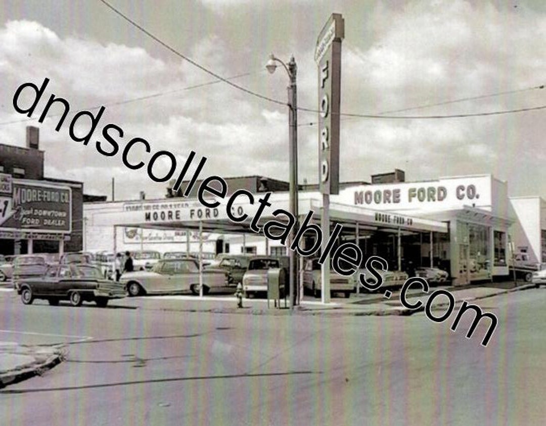 Early Photo of Moore Ford, Scranton PA 8x10 Premium Print - Etsy