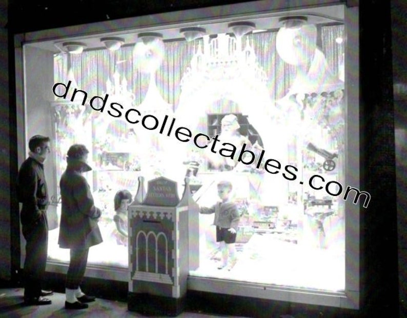 Vintage Late 1950's Downtown Christmas Store Window Display, Scranton ...