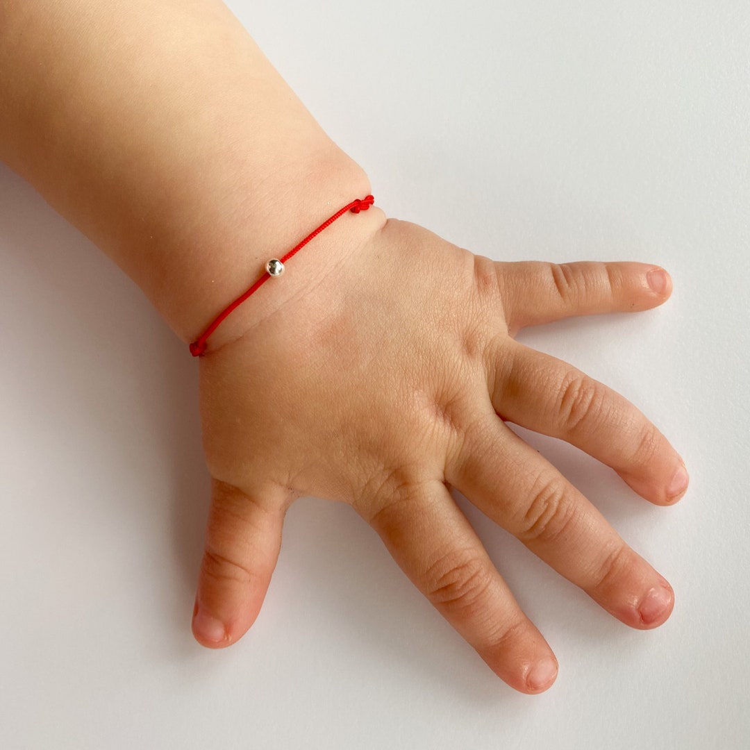 Kid Bracelet 925 Sterling Silver Baby Red String Bracelet - Etsy