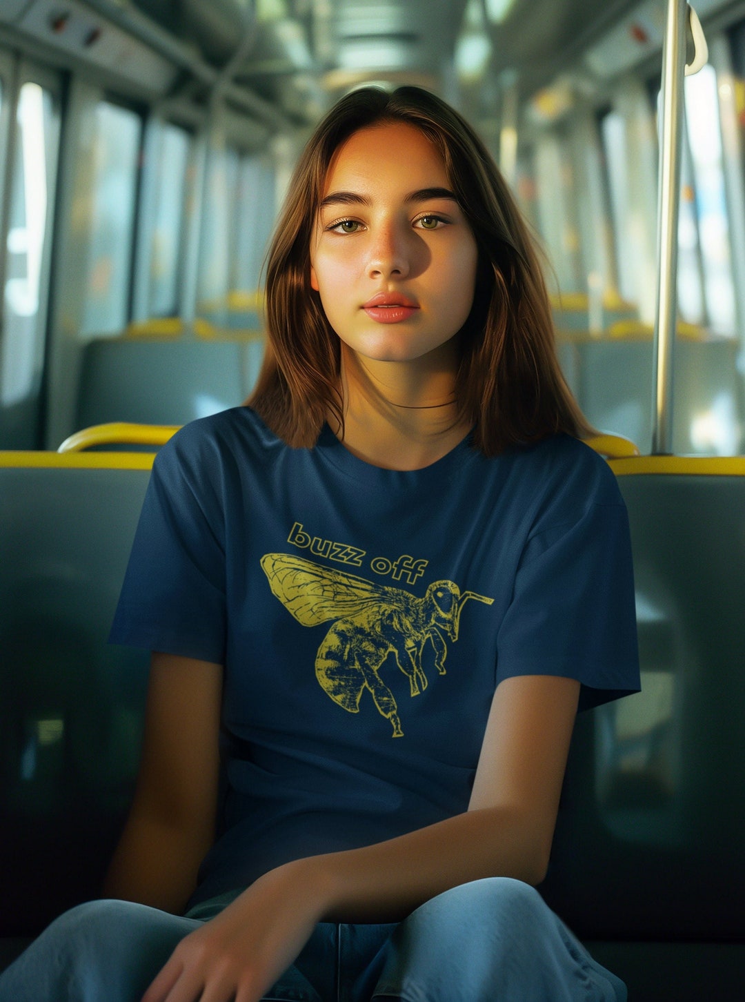 Just Leave Me Bee! - Bee Shirt, Aesthetic Bee Tees, Inspirational Shirt ...