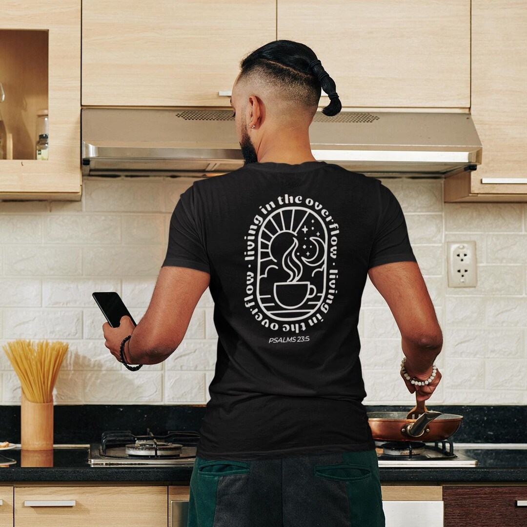 Living in the Overflow T-shirt Inspirational Graphic Tee and Positive ...