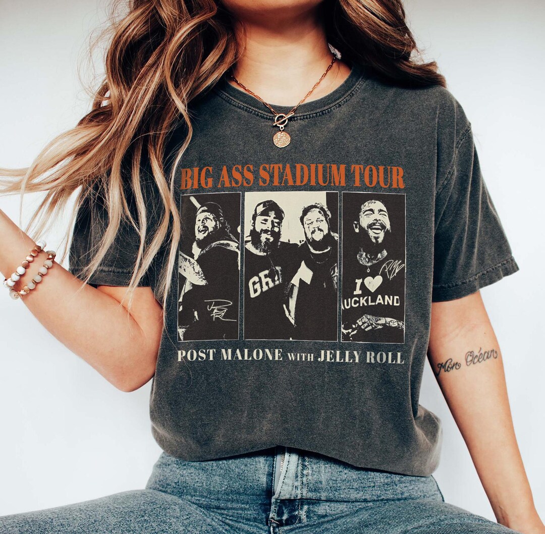 Posty 2025 Tour Shirt, Retro the Big Ass Tour Shirt, Posty Comfort ...