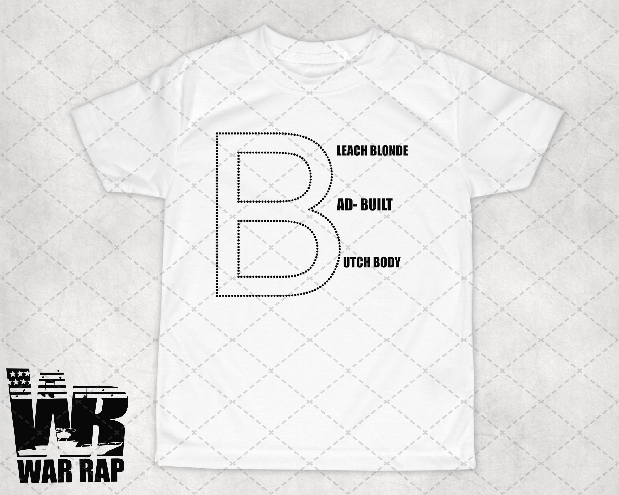 Bleach Blonde,bad Built, Butch Body Png and Svg File - Etsy