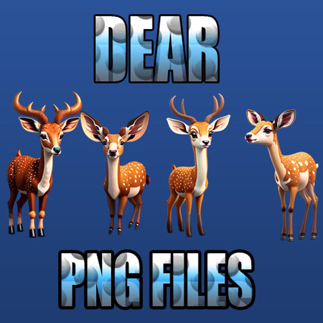 Dear Pack Png Files - Etsy