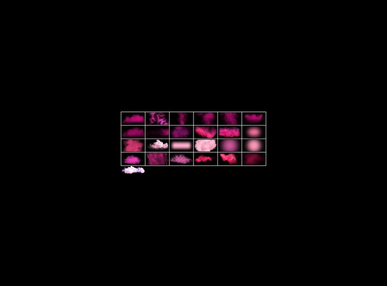 Pink Fog and Smoke Overlays, Digital Texture for Photoshop, Realistic ...