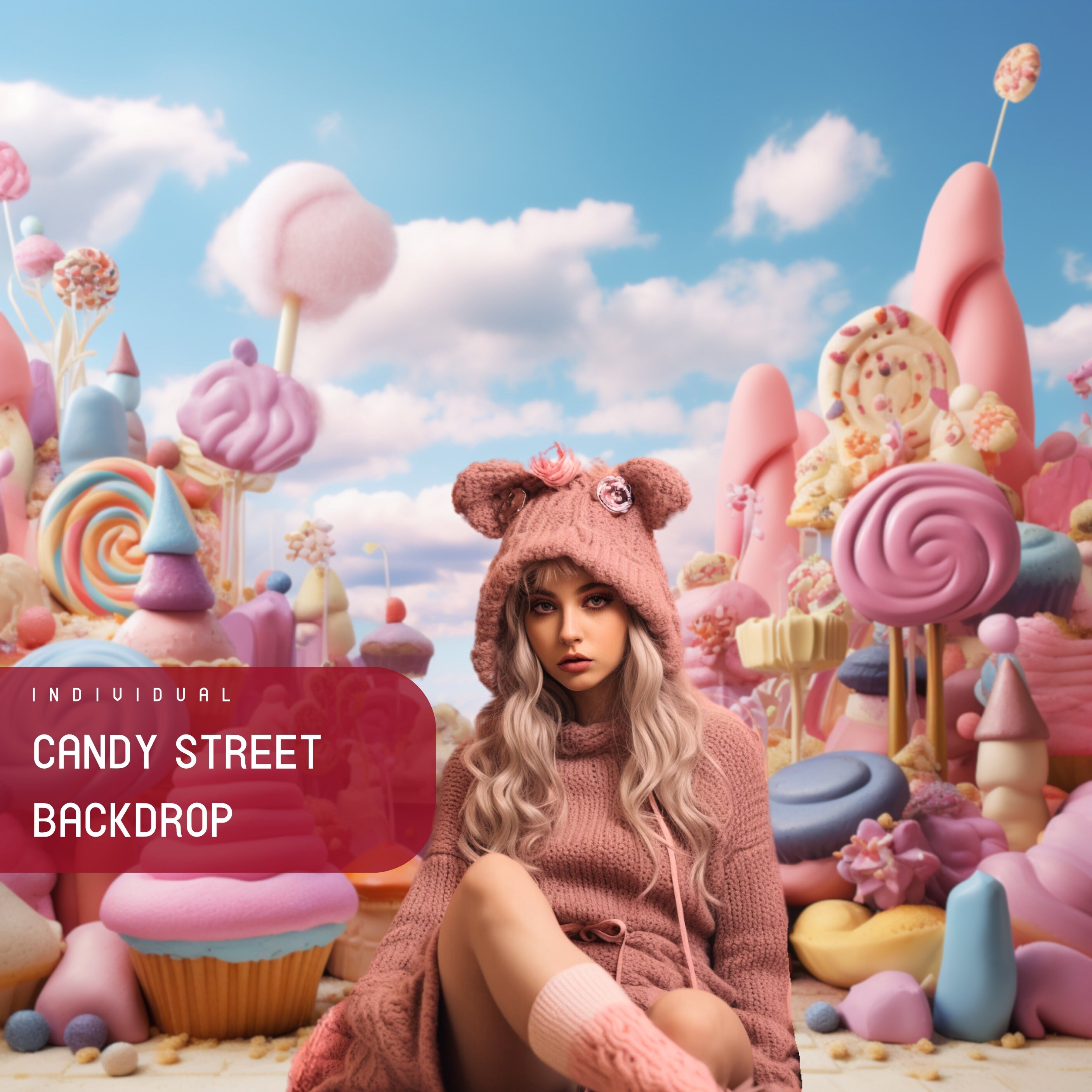 Candy Backdrop, Children Backgrounds, Candy Land Look, Perfect Portrait ...