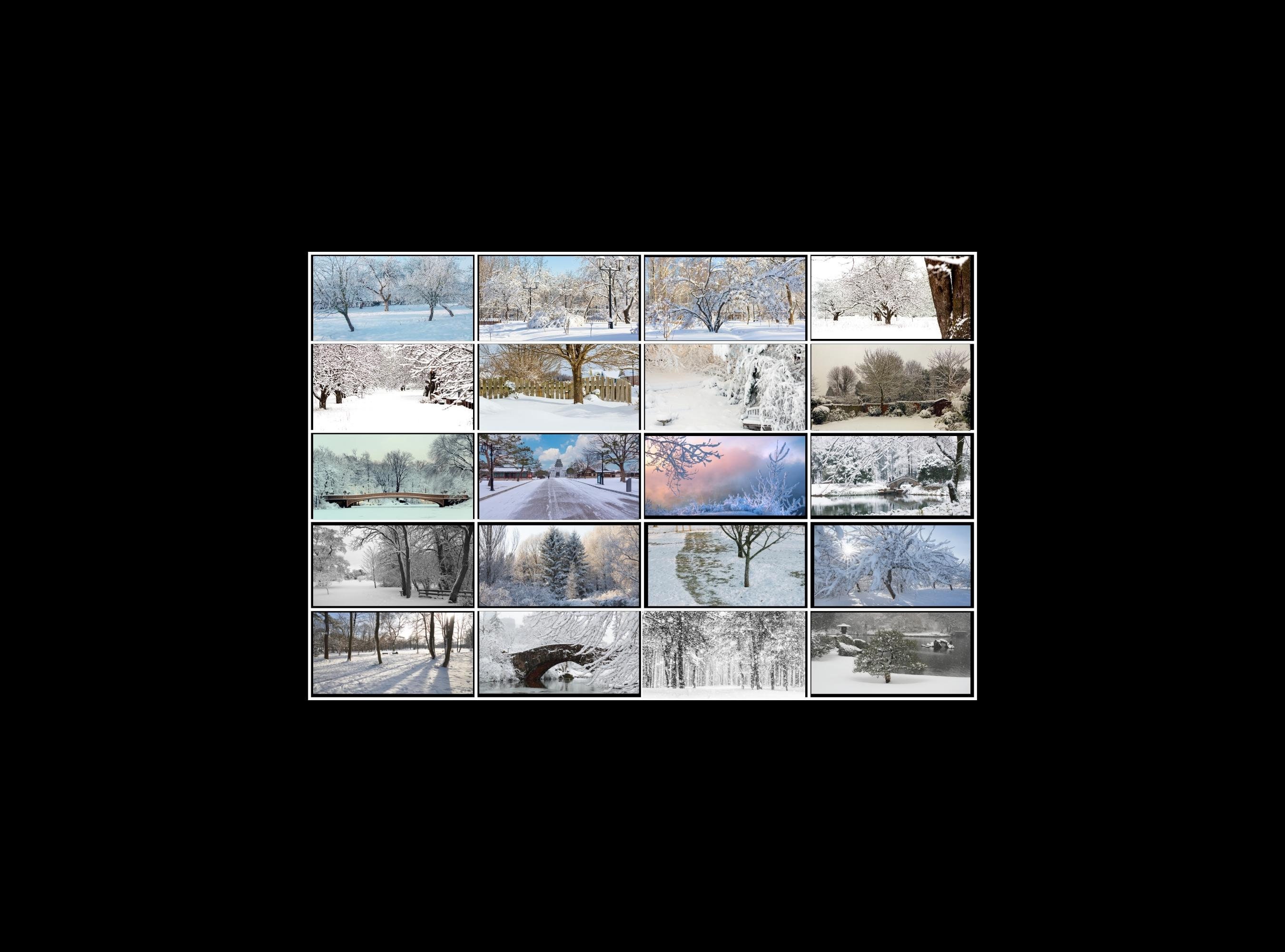 20 Winter Snowy Backdrops, Blue Sky, Winter Digital Background, Snowy ...