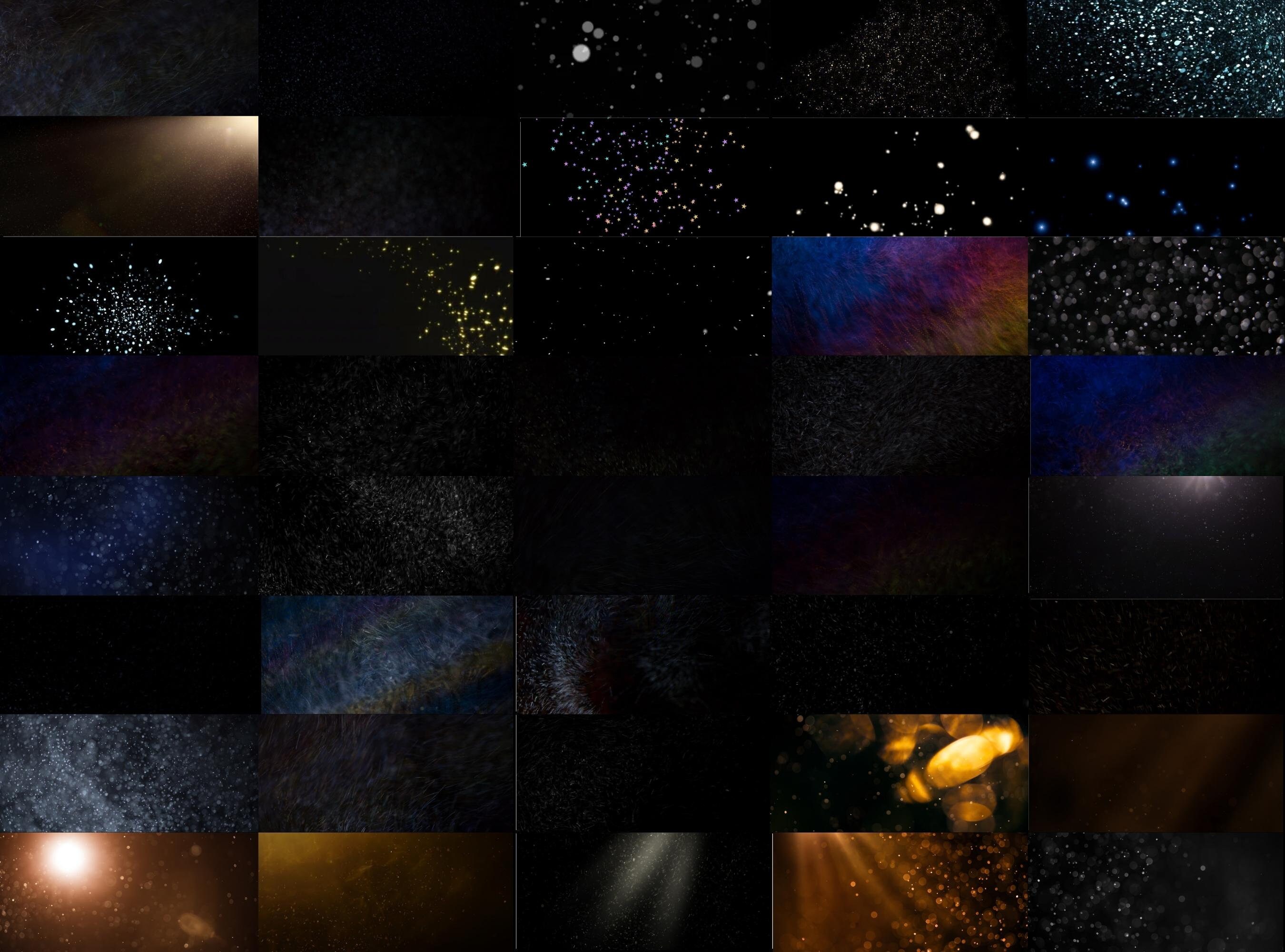 Magic Bokeh Dust Overlay, Glitter Dust, Floating Dust, Falling Dust, Bokeh, Photoshop Overlay ...