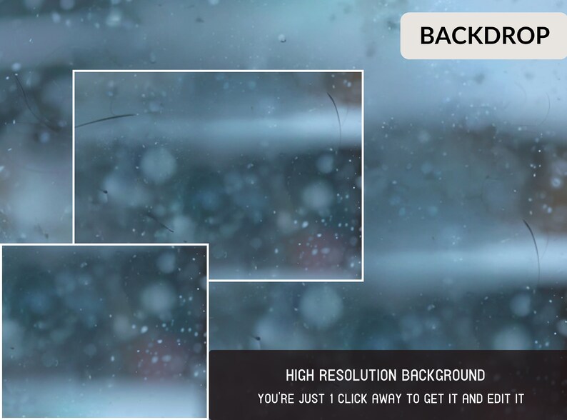 Snow Backdrops, Realistic Snow Backdrop, Light Snow Backdrop, Realistic ...