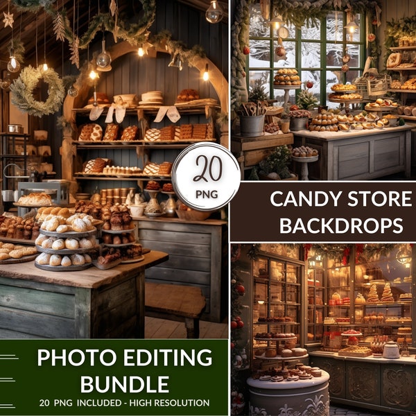 Bakery Backdrop - Etsy