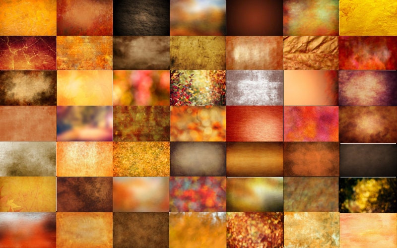 49 Autumn Textures Fall Digital Photoshop Overlays for Photo - Etsy