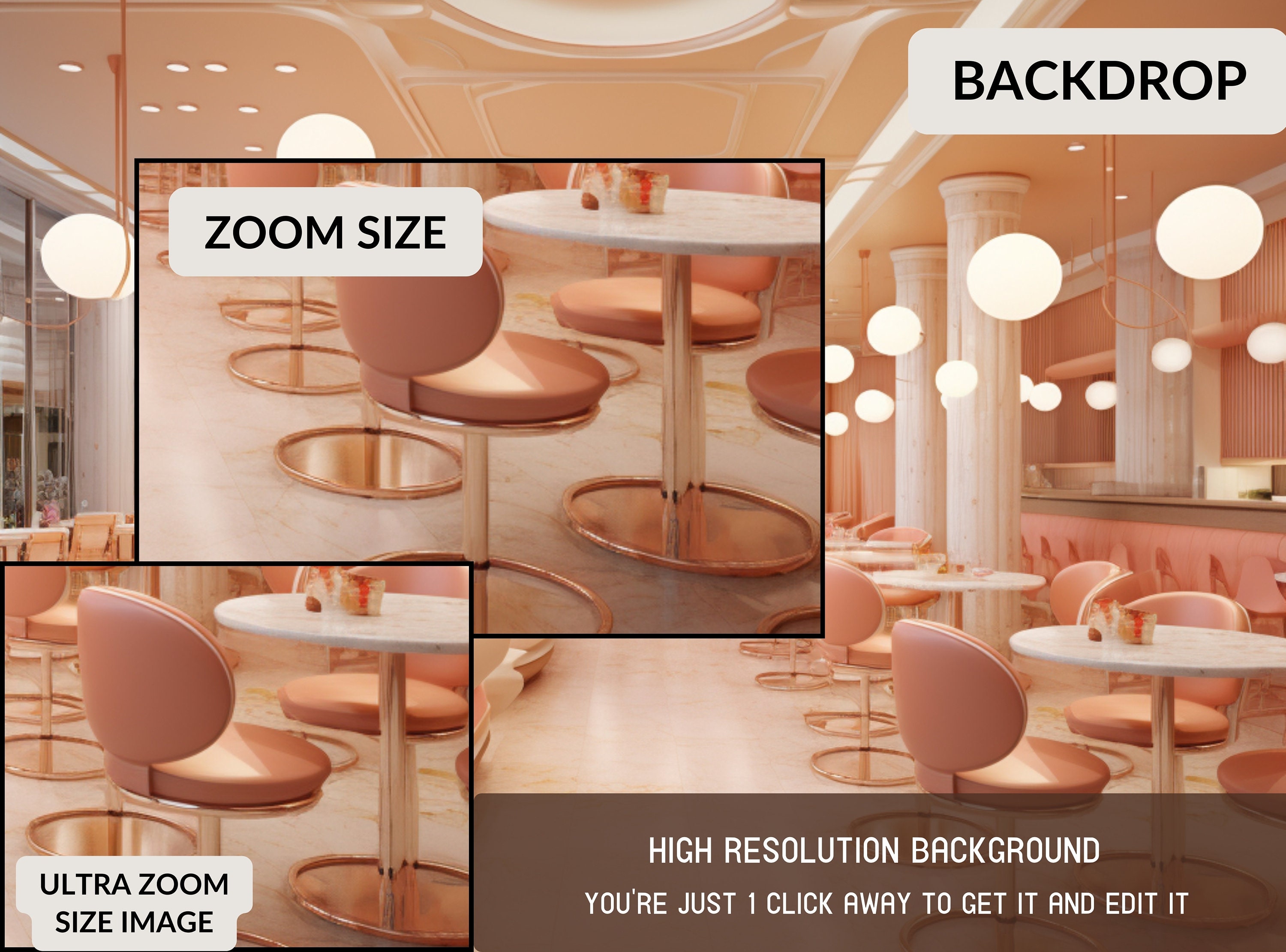 Pink Themed Backdrop, Maternity Backdrop, Luxury Pink Background ...