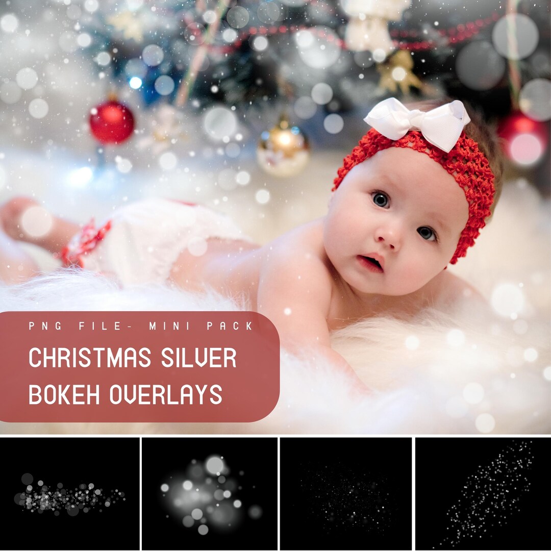 Christmas Silver Bokeh, Fairy Kids Bokeh, Silver Dust, Glitter Sparkle, Baby Glitter, Film ...
