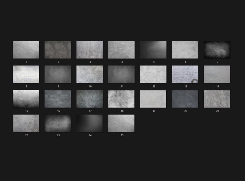 25 Grey Texture Photoshop Overlays, Fine Art Portrait, Textures for ...