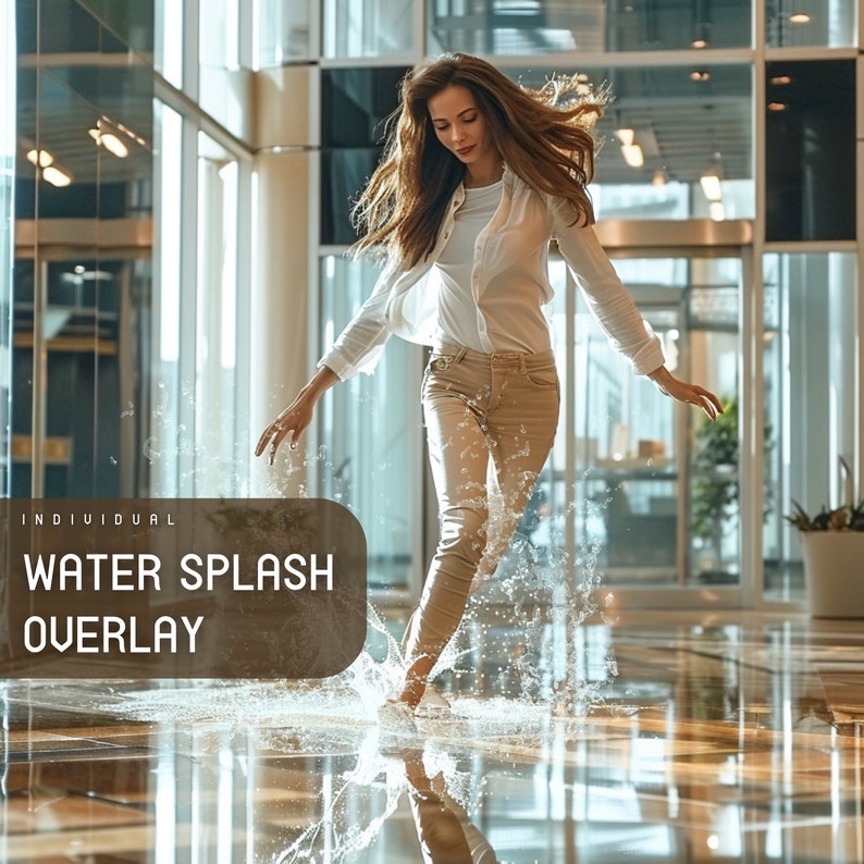 Water Splash Overlay, Transparent Background, Photoshop Overlays, Realistic Water Splash ...