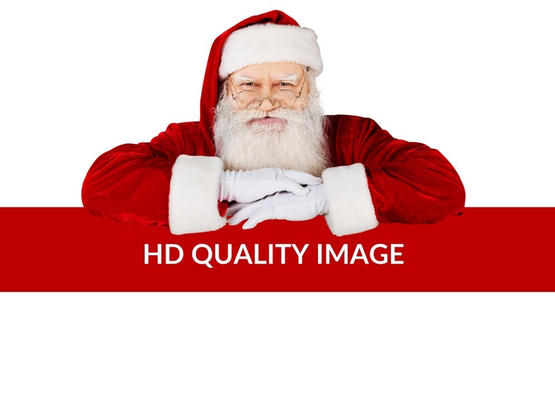 Christmas Santa Overlays Best Mini Pack of Digital Overlay, Photo ...