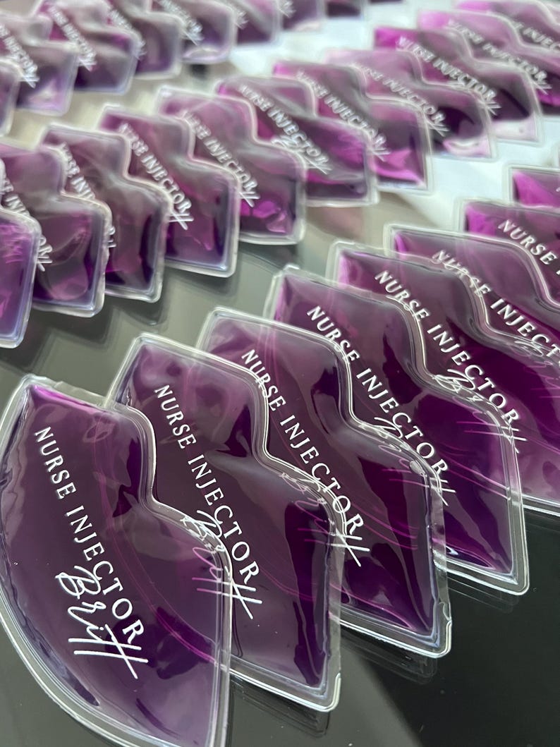 BRANDED Lip Ice Pack Lip Filler Botox Aftercare Post Treatment ...