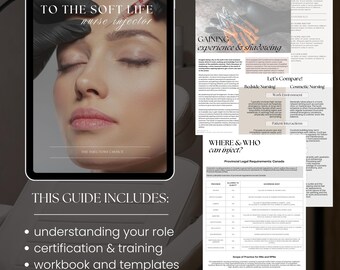 Transitioning to Soft Life Nursing: A Guide to Becoming a Nurse Injector - Ebook for Nurses - Etsy