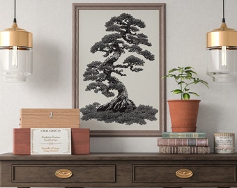 Bonsai Tree Printable - Etsy
