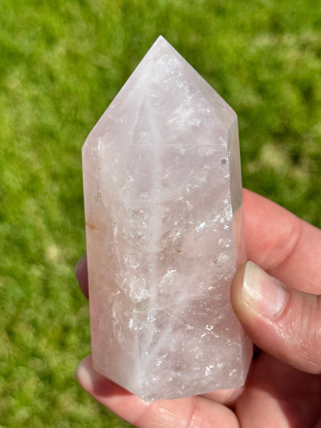 Rose Quartz Tower/rose Quartz Polished Tower/natural Rose Quartz Tower ...