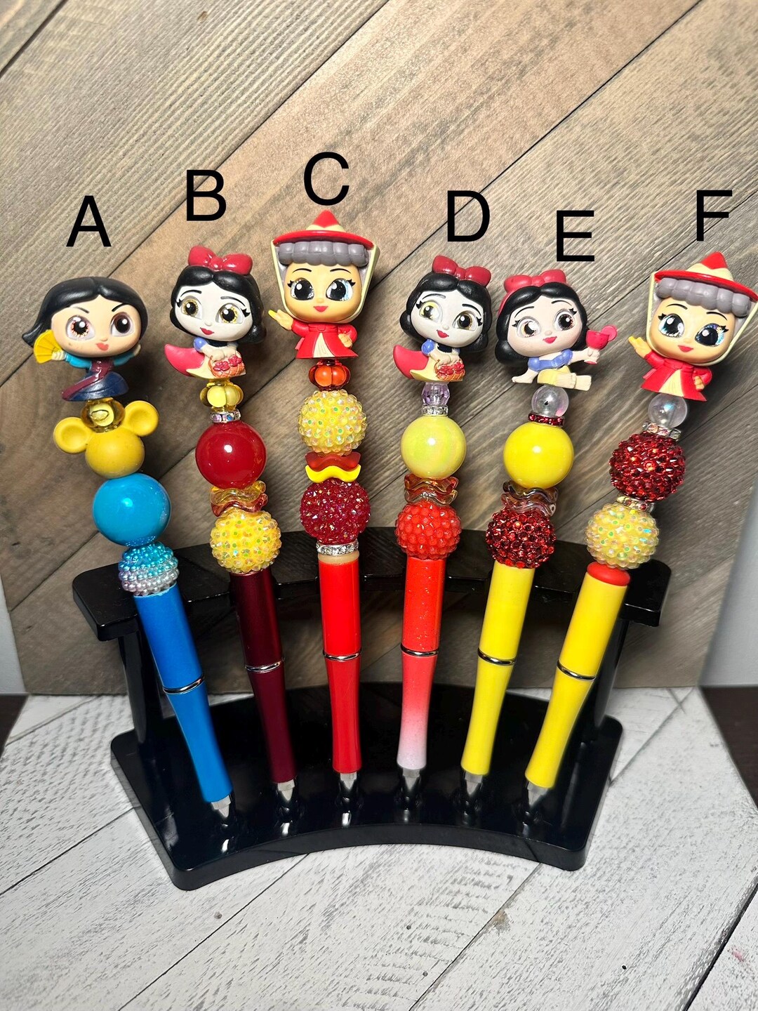 Princess & Queen Character Beaded Pens, Nurse Gifts, Teacher Gifts ...