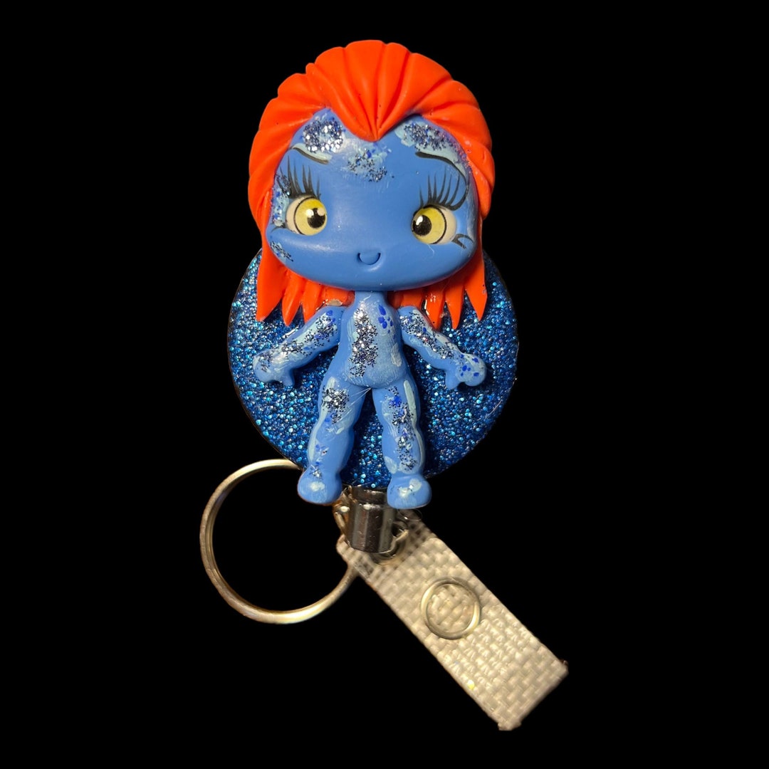Marvel Mystique Retractable ID Badge Reel, Nurse Badge Reel, Teacher ...