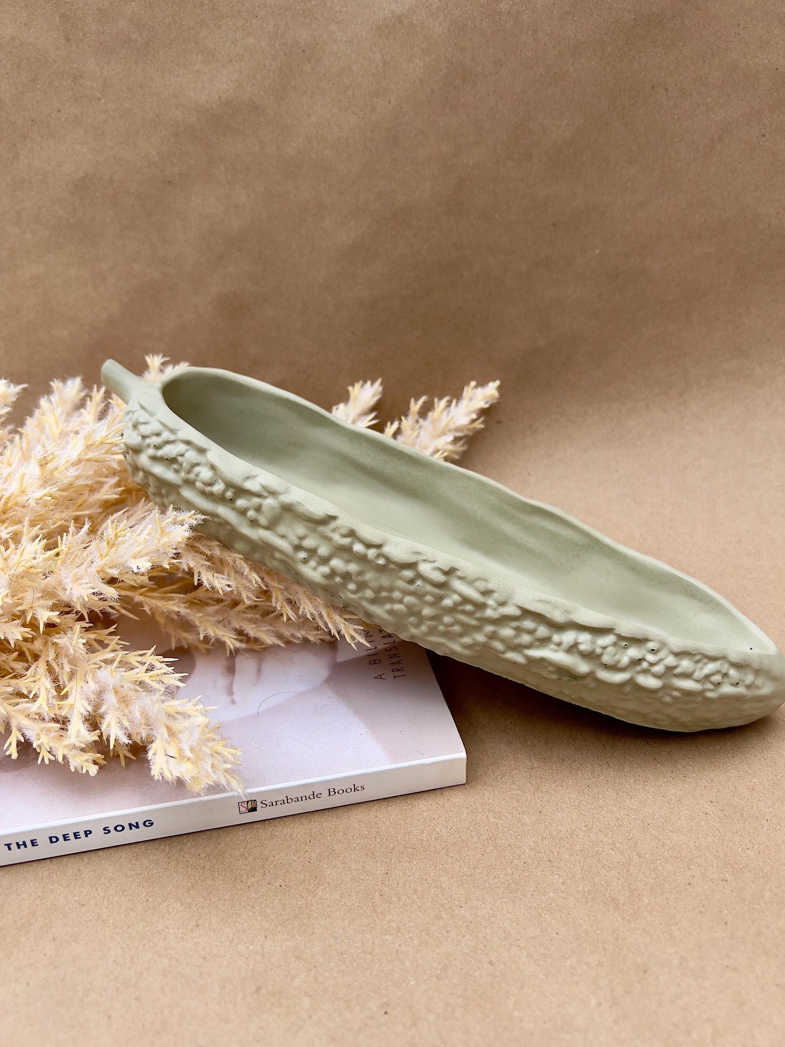 Thanksgiving Gourd Concrete Cement Dish | Table Decor | Jewelry Trinket ...