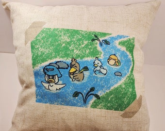 Psyduck Pillow - Etsy