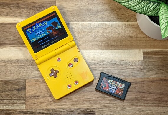 Pokemon Fire Red Cartridge Label