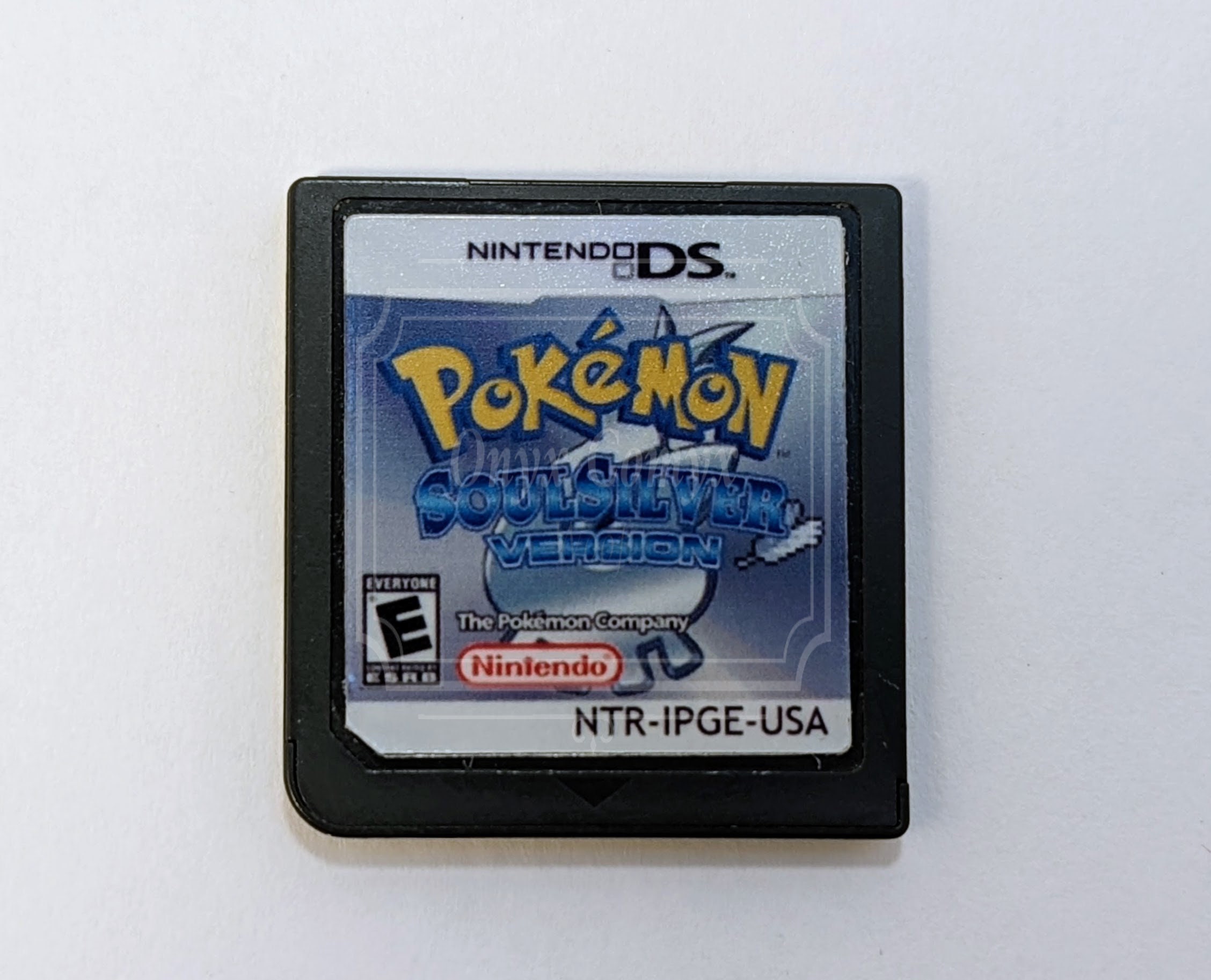 Pokemon Soul Silver Cartridge