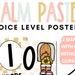 Boho Rainbow Voice Level Chart - Etsy