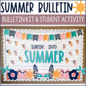 Summer | End of the Year Bulletin Board Kit - Etsy