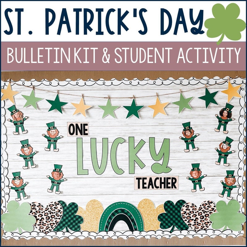 St Patricks Bulletin - Etsy