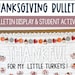 Thanksgiving Bulletin Board Kit & Student Activity - Etsy