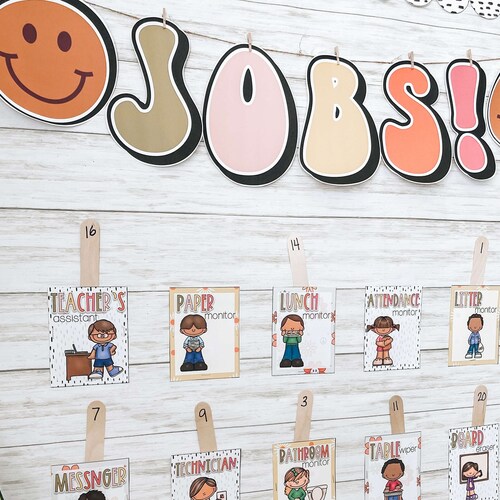 Retro Classroom Decor Birthday Display - Etsy