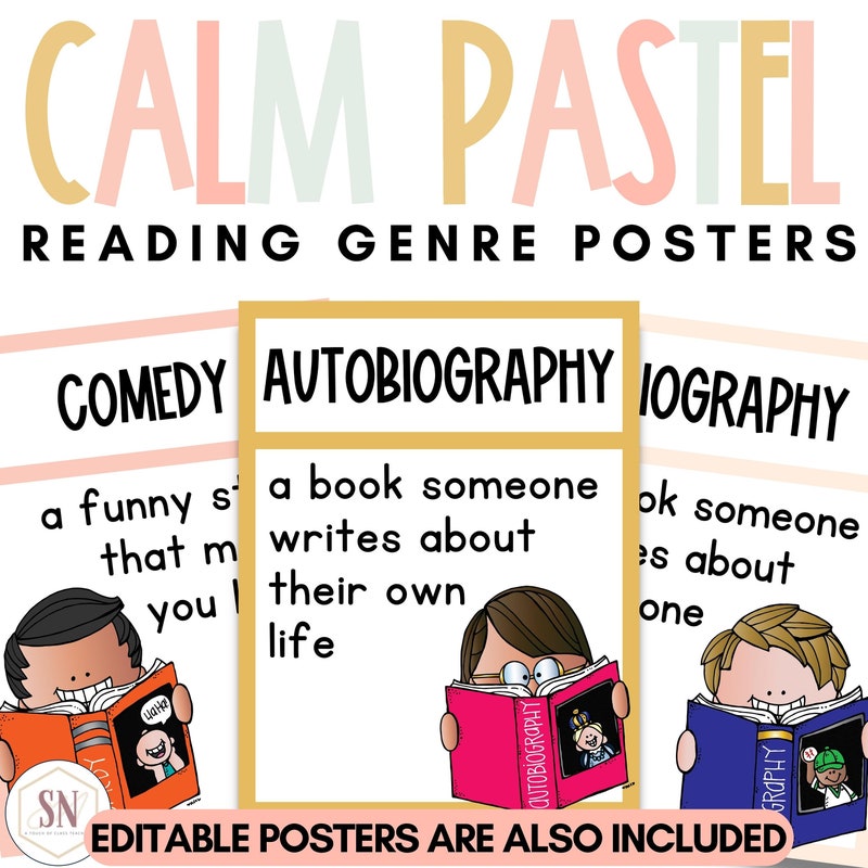 Reading Poster - Etsy