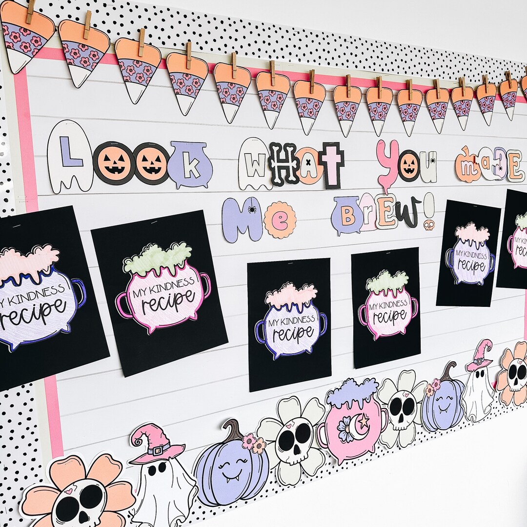 Halloween Bulletin Board | Halloween Kindness Activity | Look What You ...