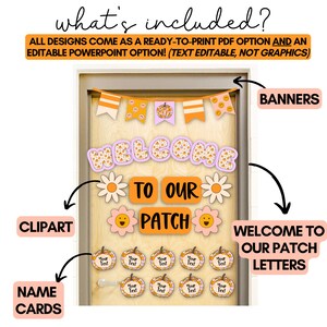 Fall Classroom Door Decor | Editable - Etsy