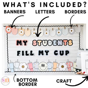 Bulletin Board Idea for the Classroom | My Students Fill My Cup ...
